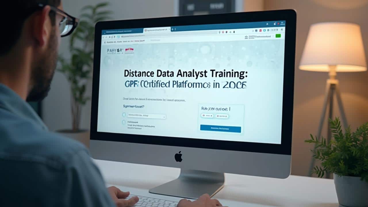 Formation data analyst à distance : plateformes certifiées CPF